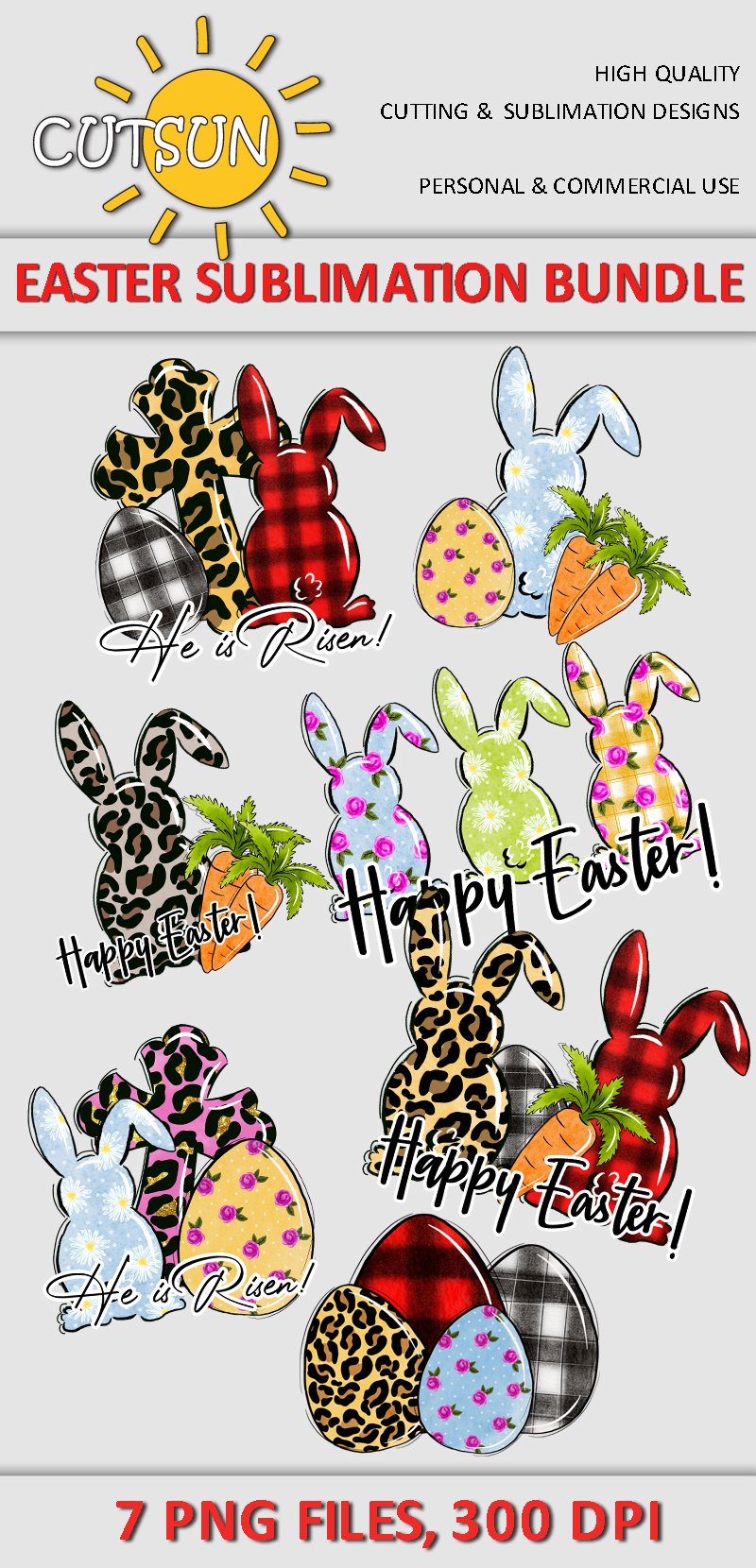 Easter Sublimation Bundle (1245198)