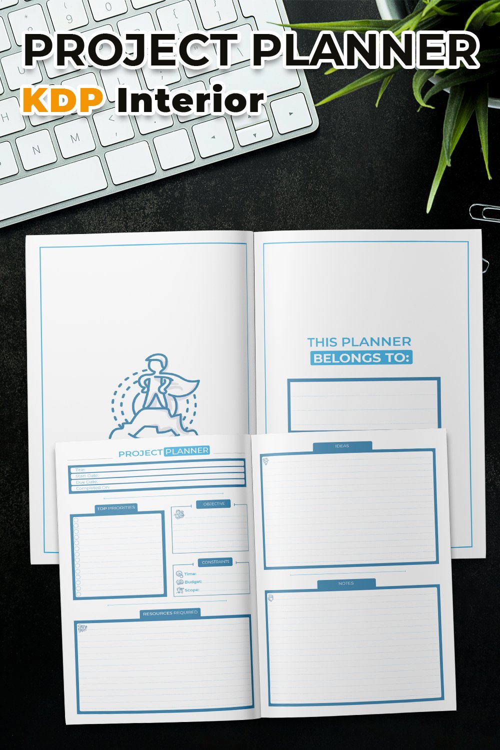 Project Planner l KDP Interior Template