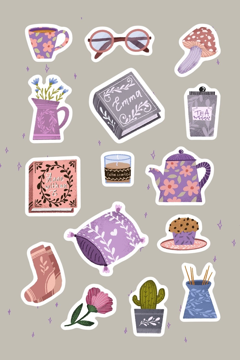 "Reading Time" Bookaholic Sticker Pack