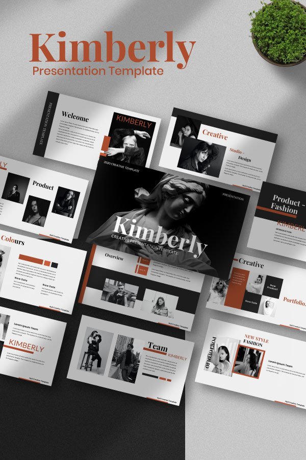 kimberly Creative Powerpoint Template