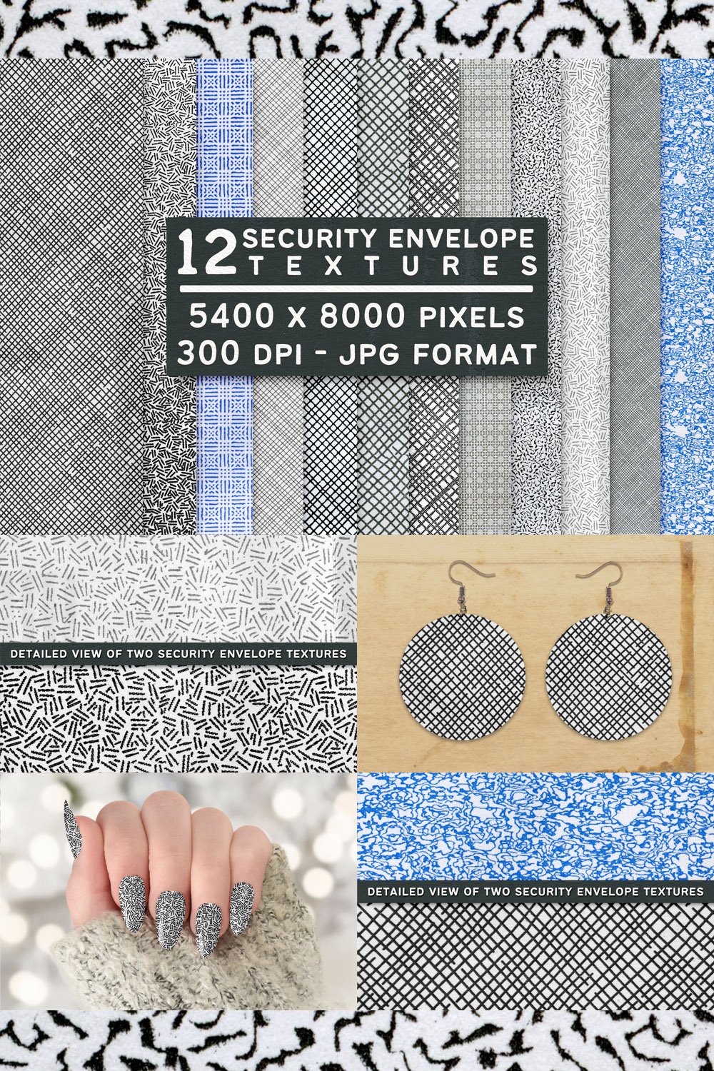 Security Envelope Textures