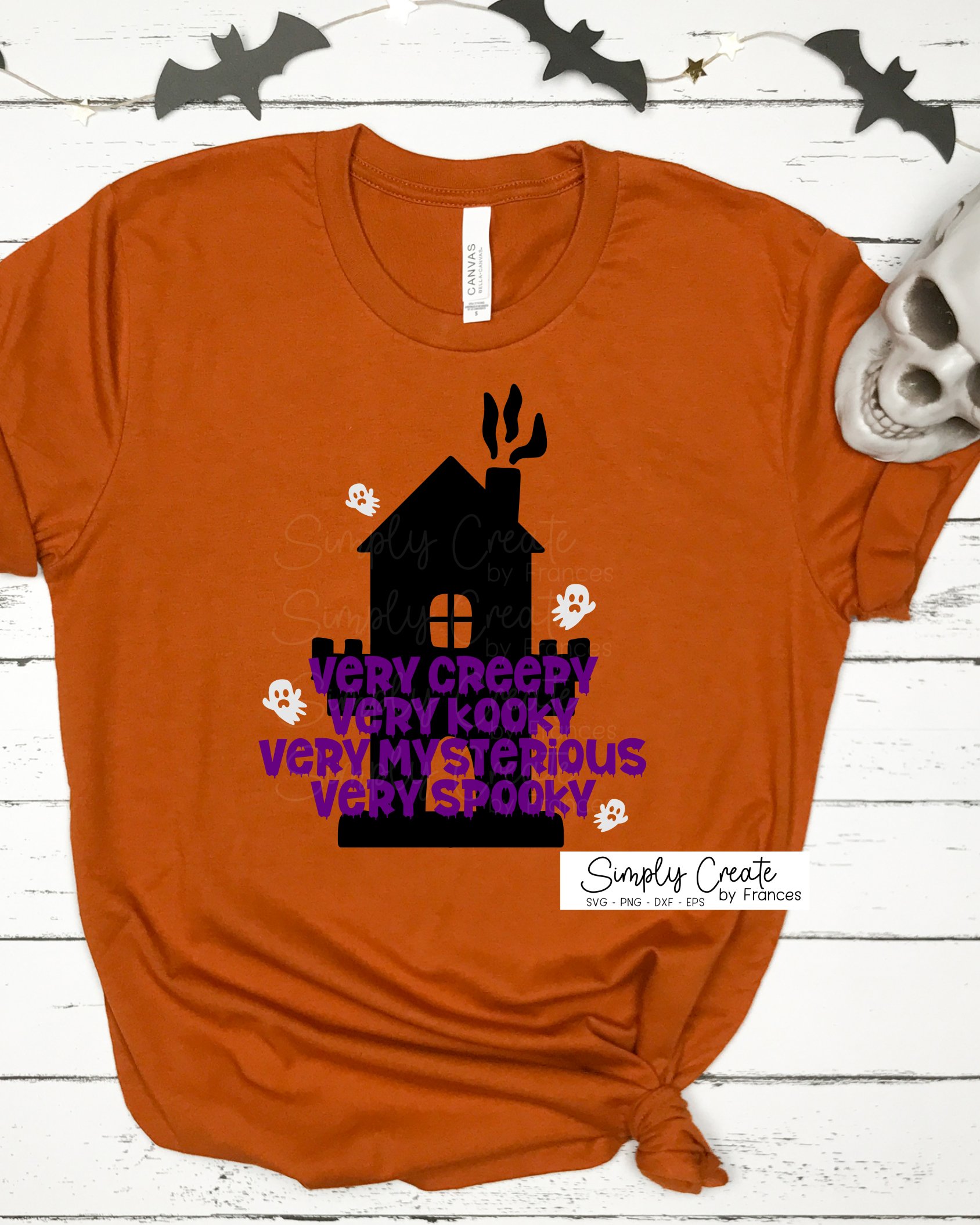 Very Creepy Kooky Mysterious & Spooky SVG, Haunted House