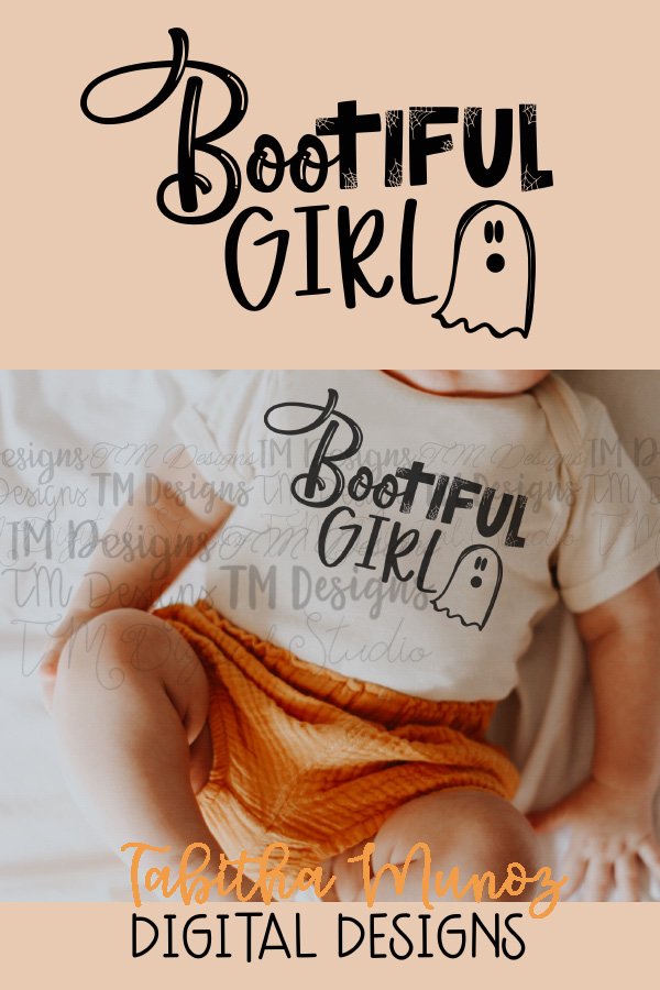BOOtiful Girl Printable / SVG