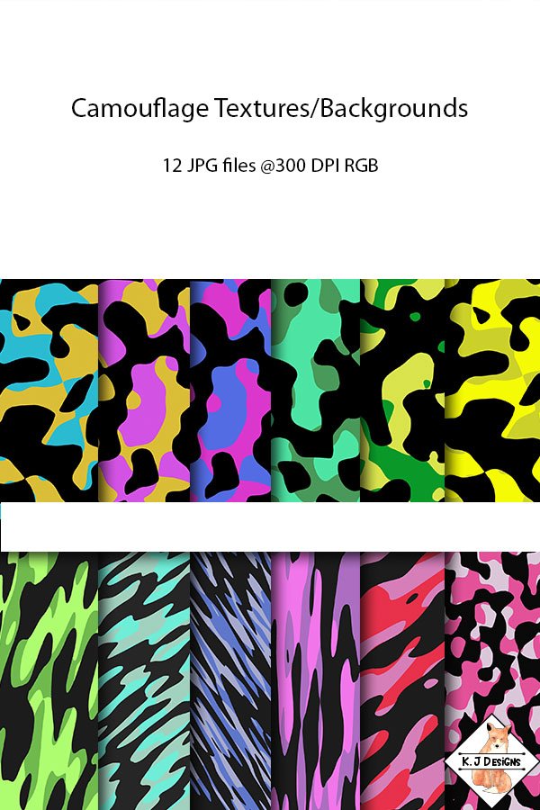 Camouflage Bundle | Digital Papers