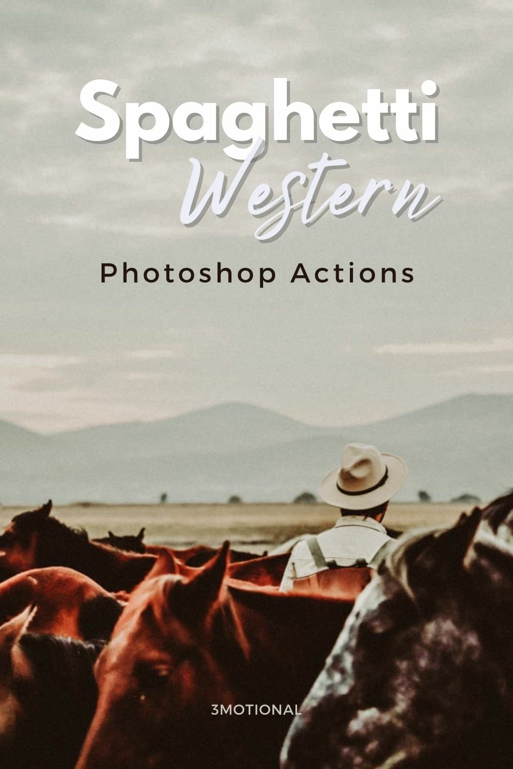 10 Spaghetti Western Photoshop Actions