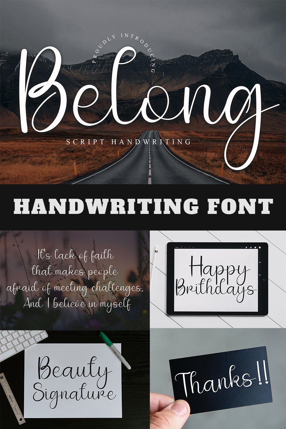 Script Handwriting Font