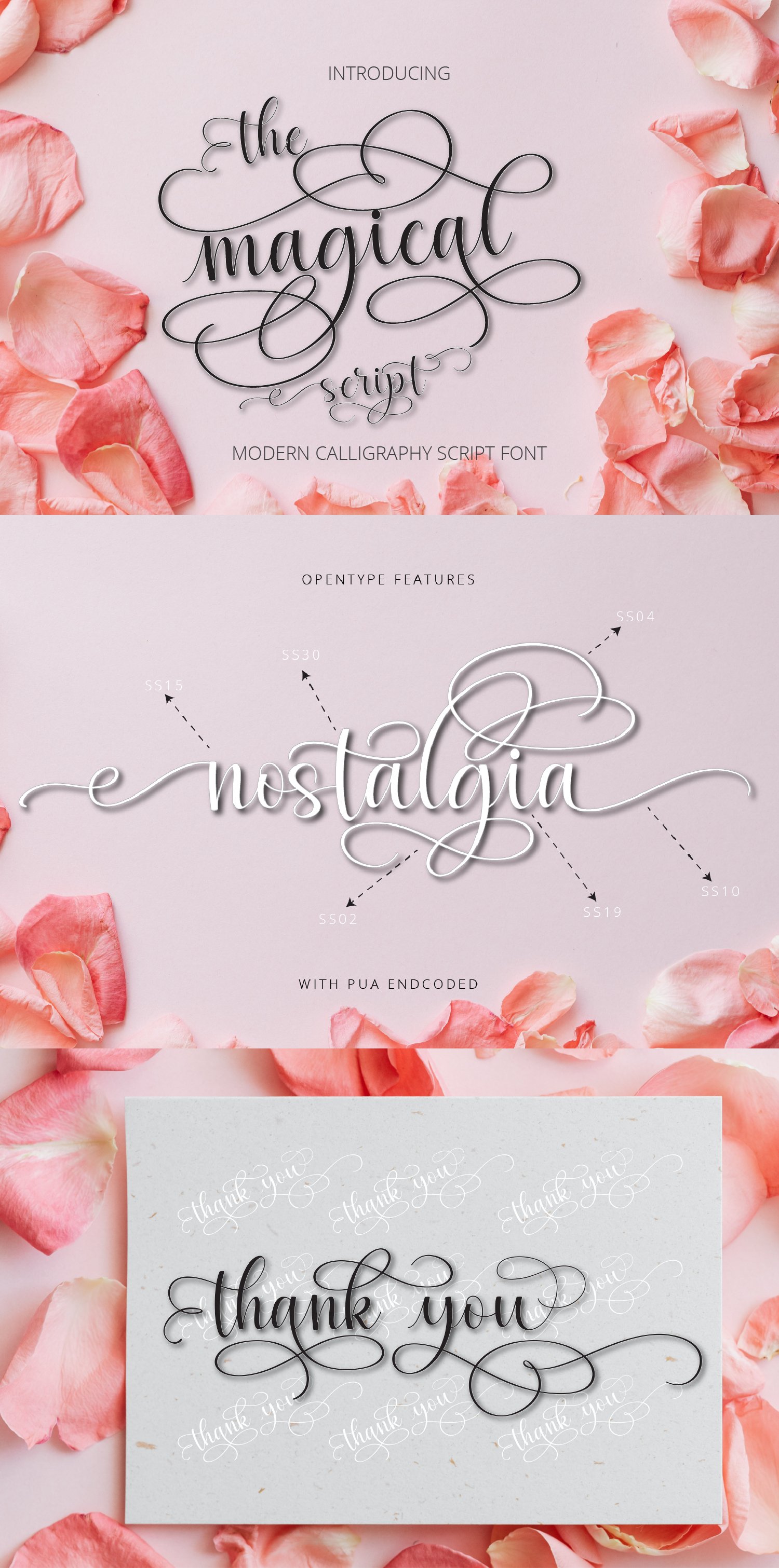 Magical Script Font (1585567)