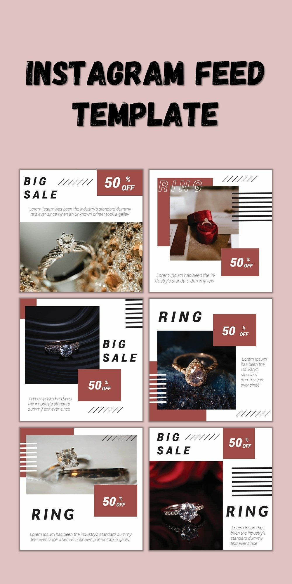 Template Instagram Business - Ring #3