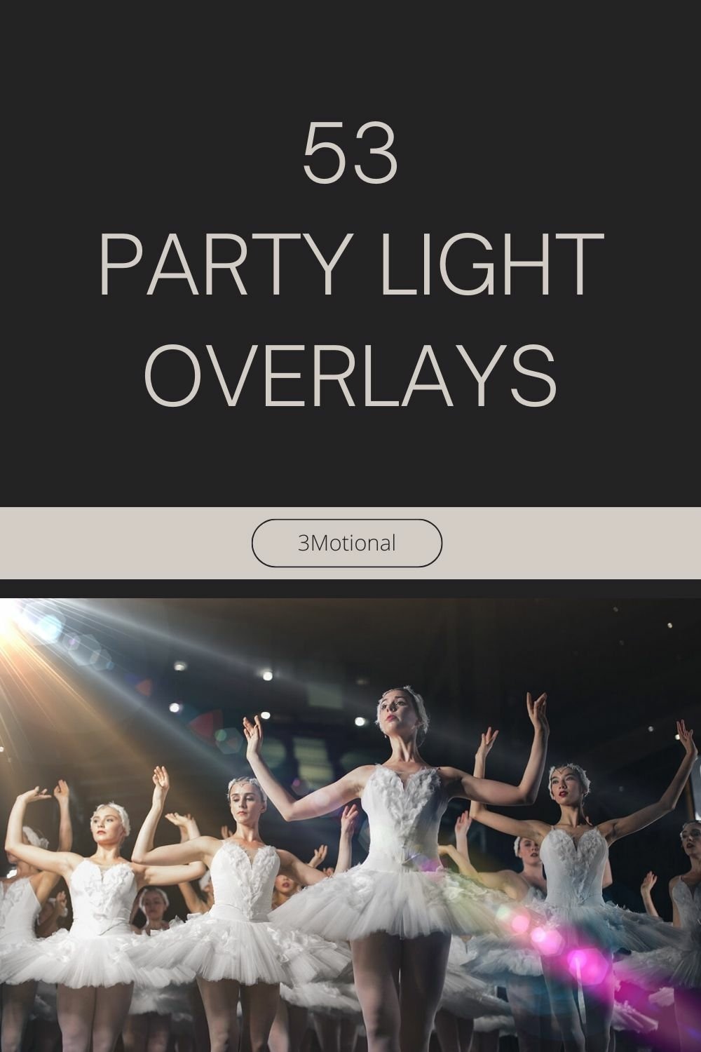 53 Party Light Photoshop Overlays