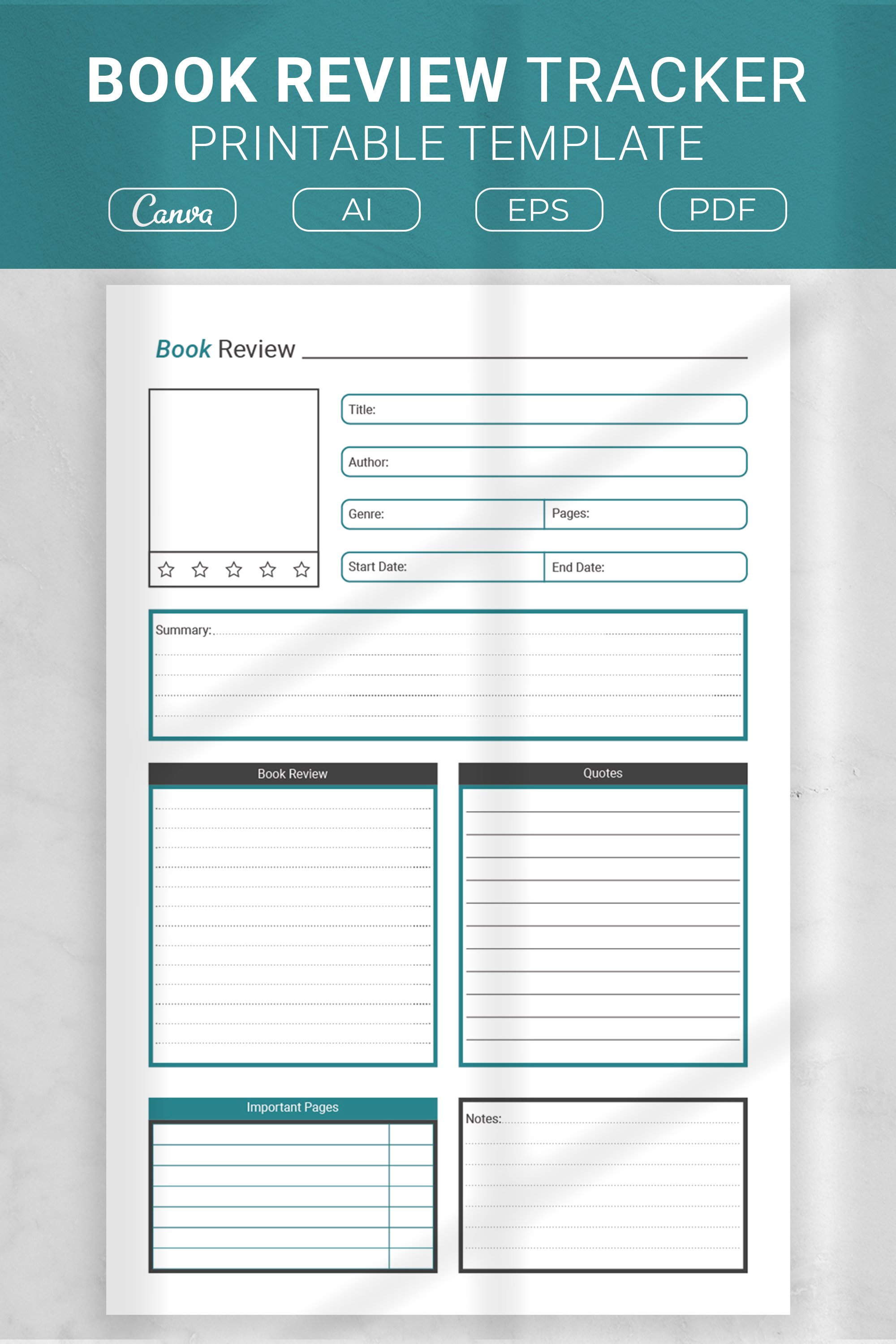 Book Review Reading Tracker (2711526)