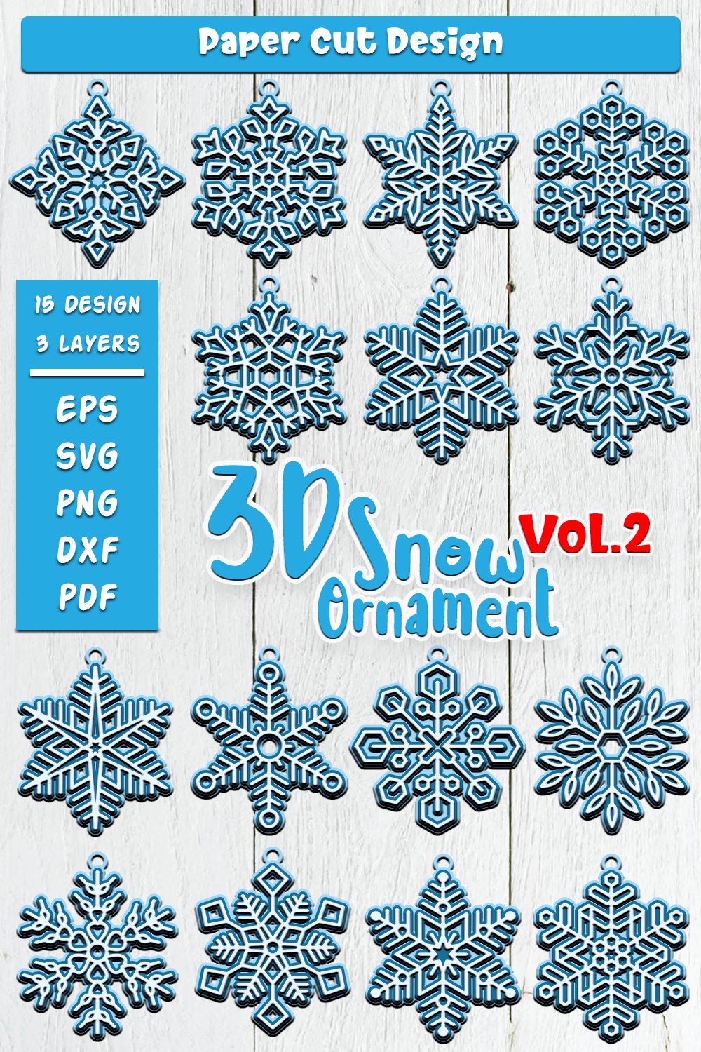 Christmas decorations for cutting machine