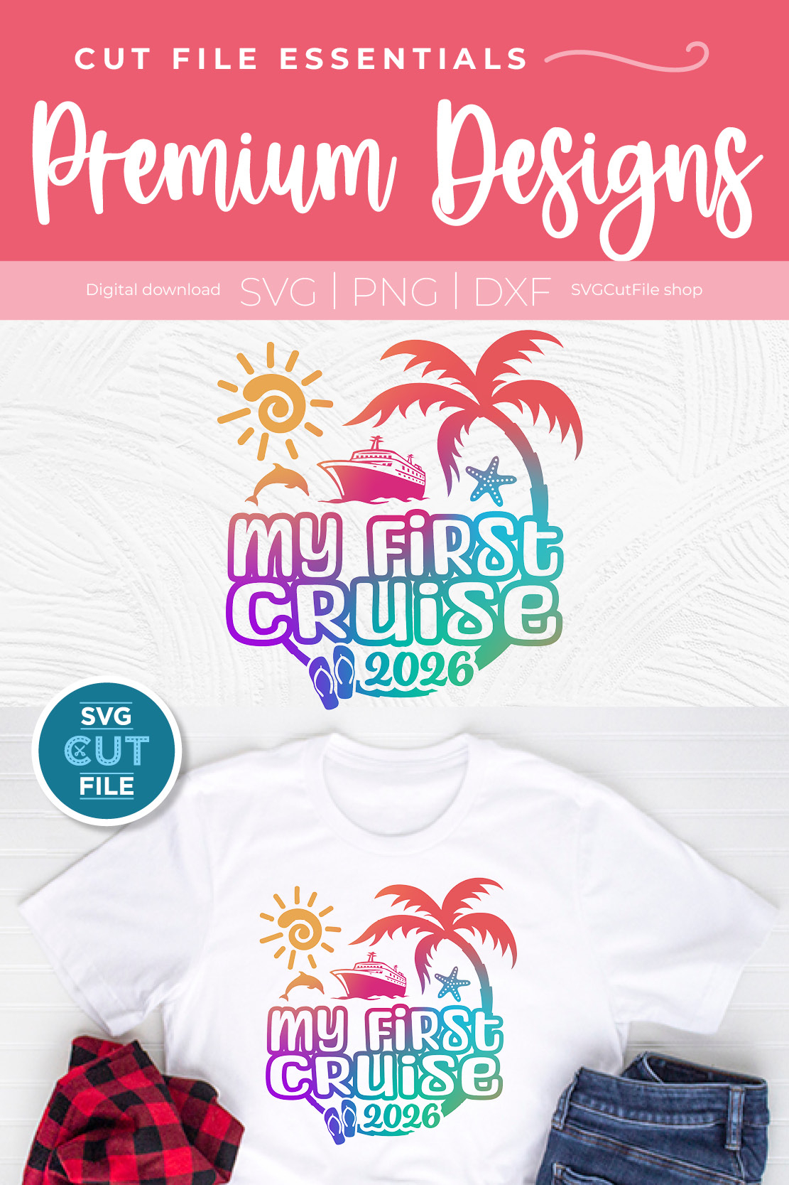 My First Cruise SVG, Great for Baby or young child
