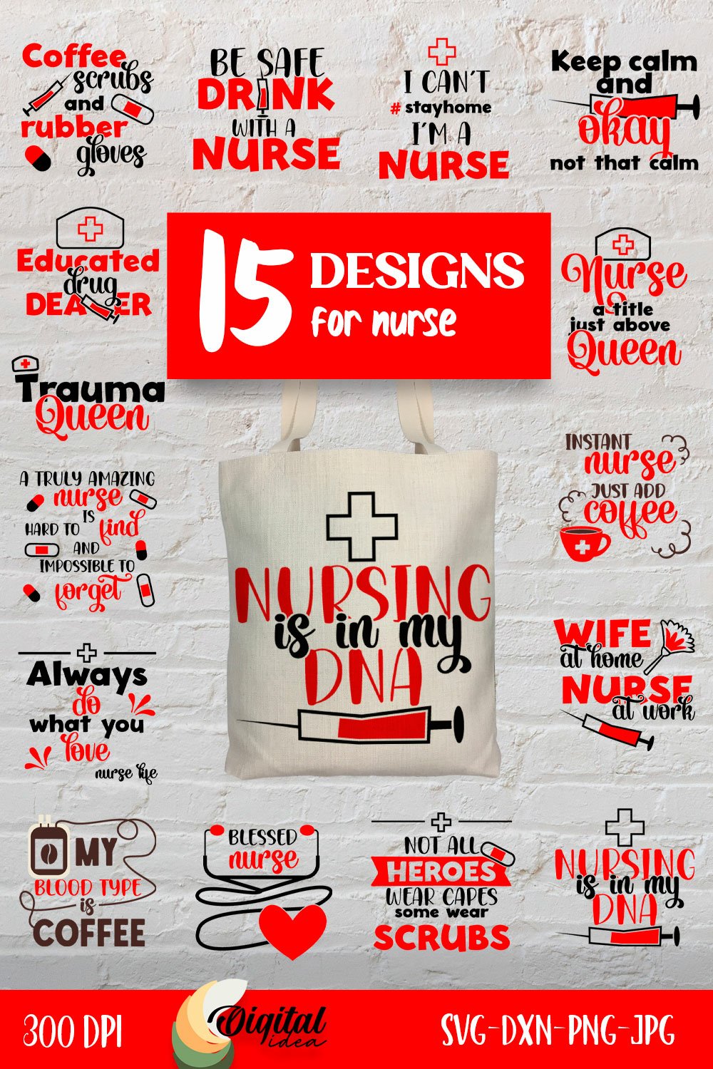 Nurse designs SVG. Nurse quotes. Nurse bundle