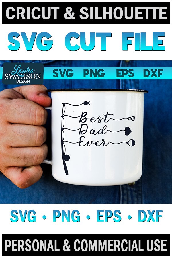 Best Dad Ever SVG Cut File (670182)
