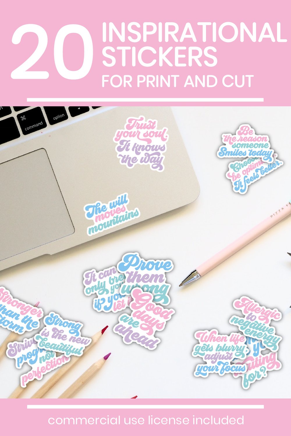 Inspirational Sticker Bundle | Motivational Stickers