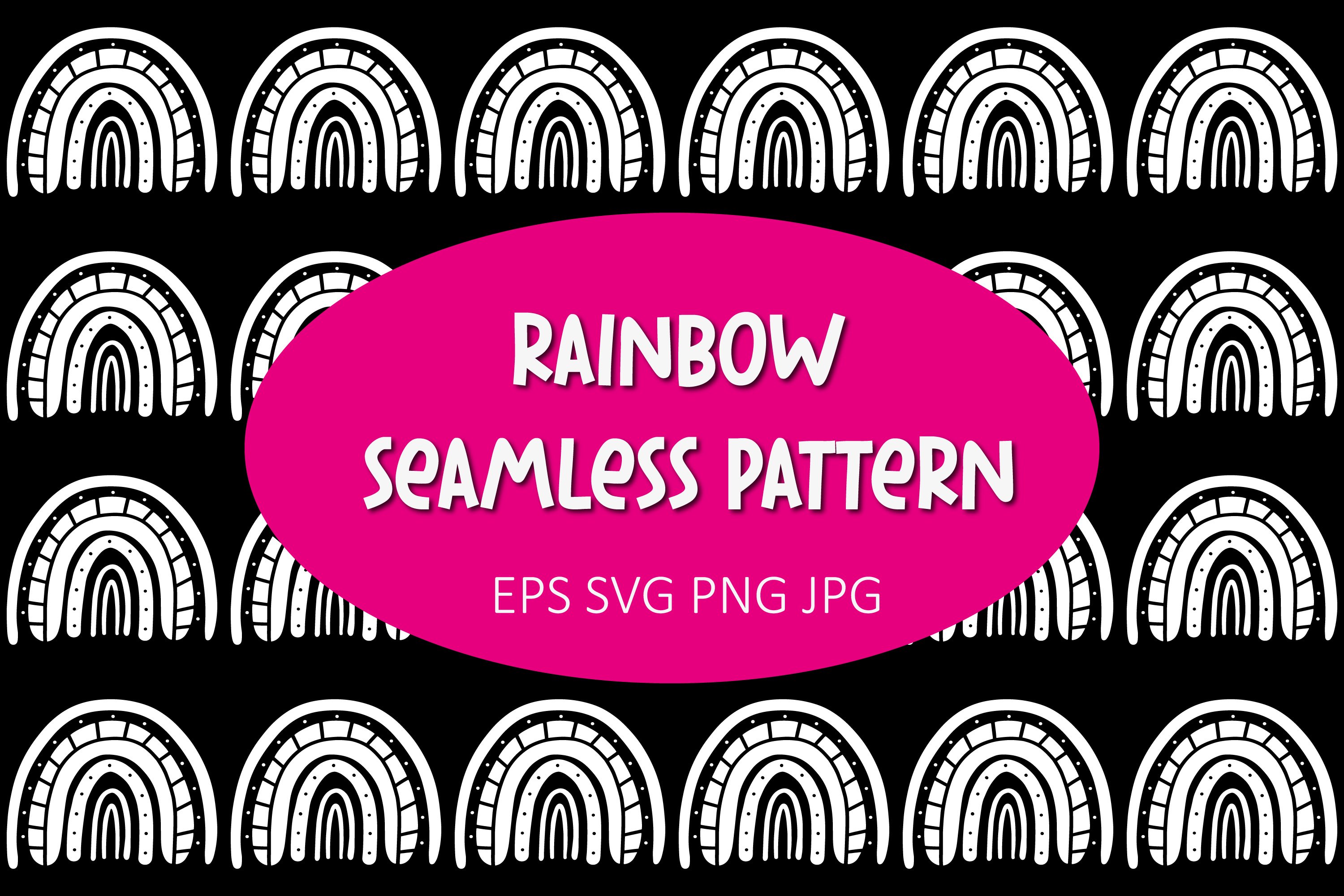 Rainbow digital paper. Rainbow seamless pattern (1314525)