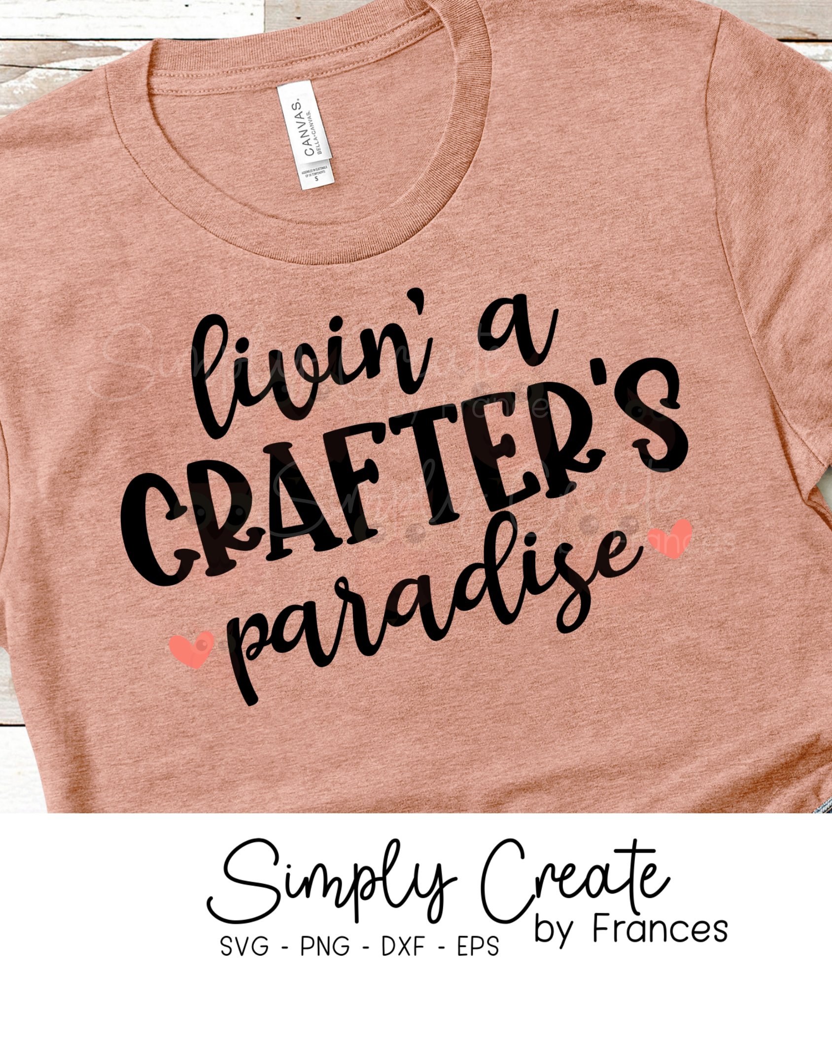 Livin' a Crafter's Paradise SVG | Crafty