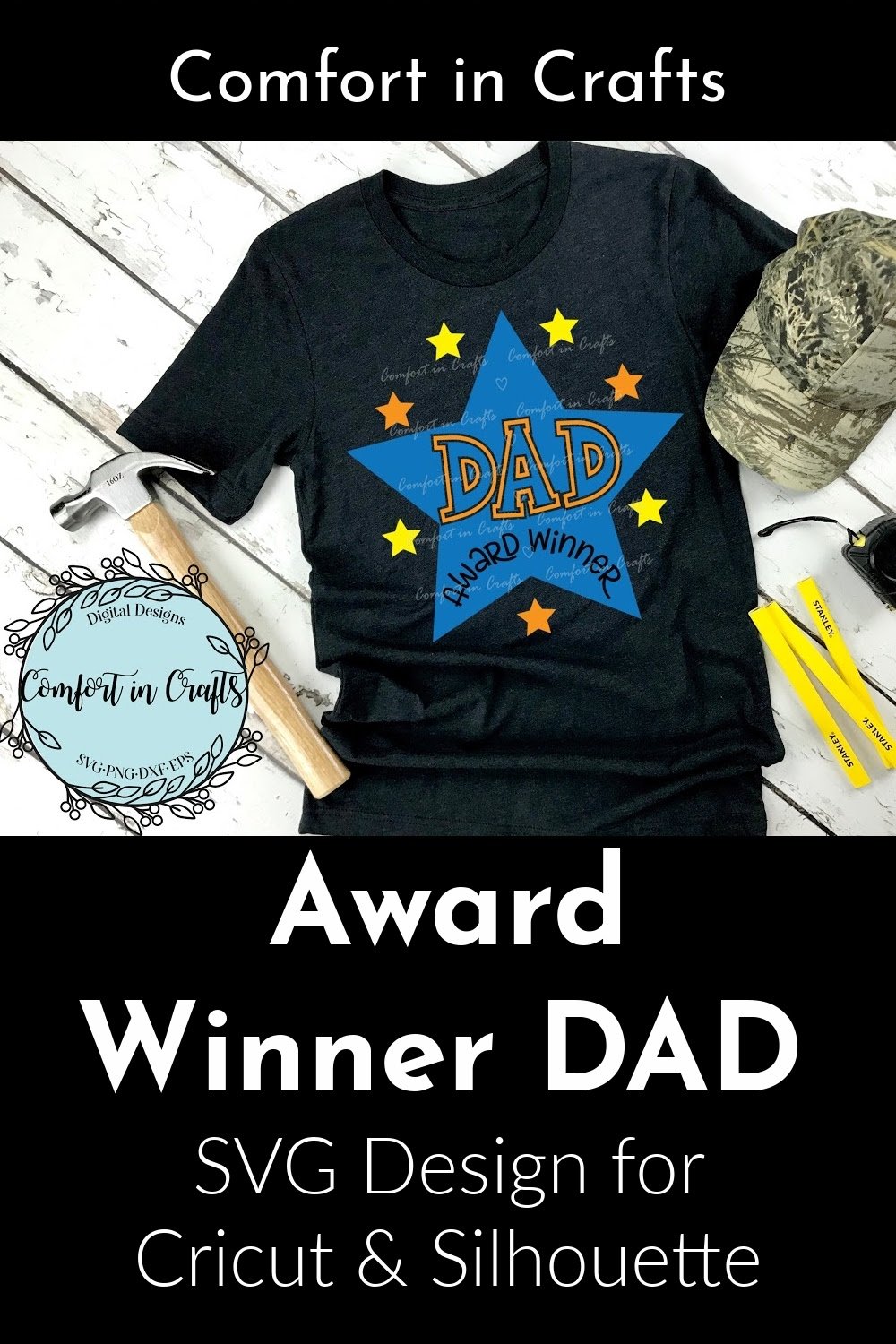 Award Winner Dad SVG