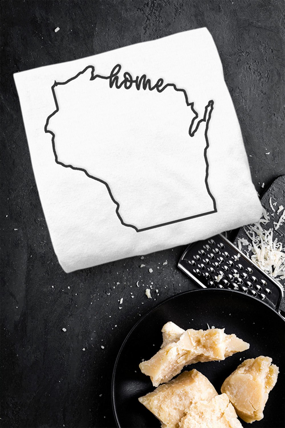 Wisconsin Home State Outline Embroidery Design