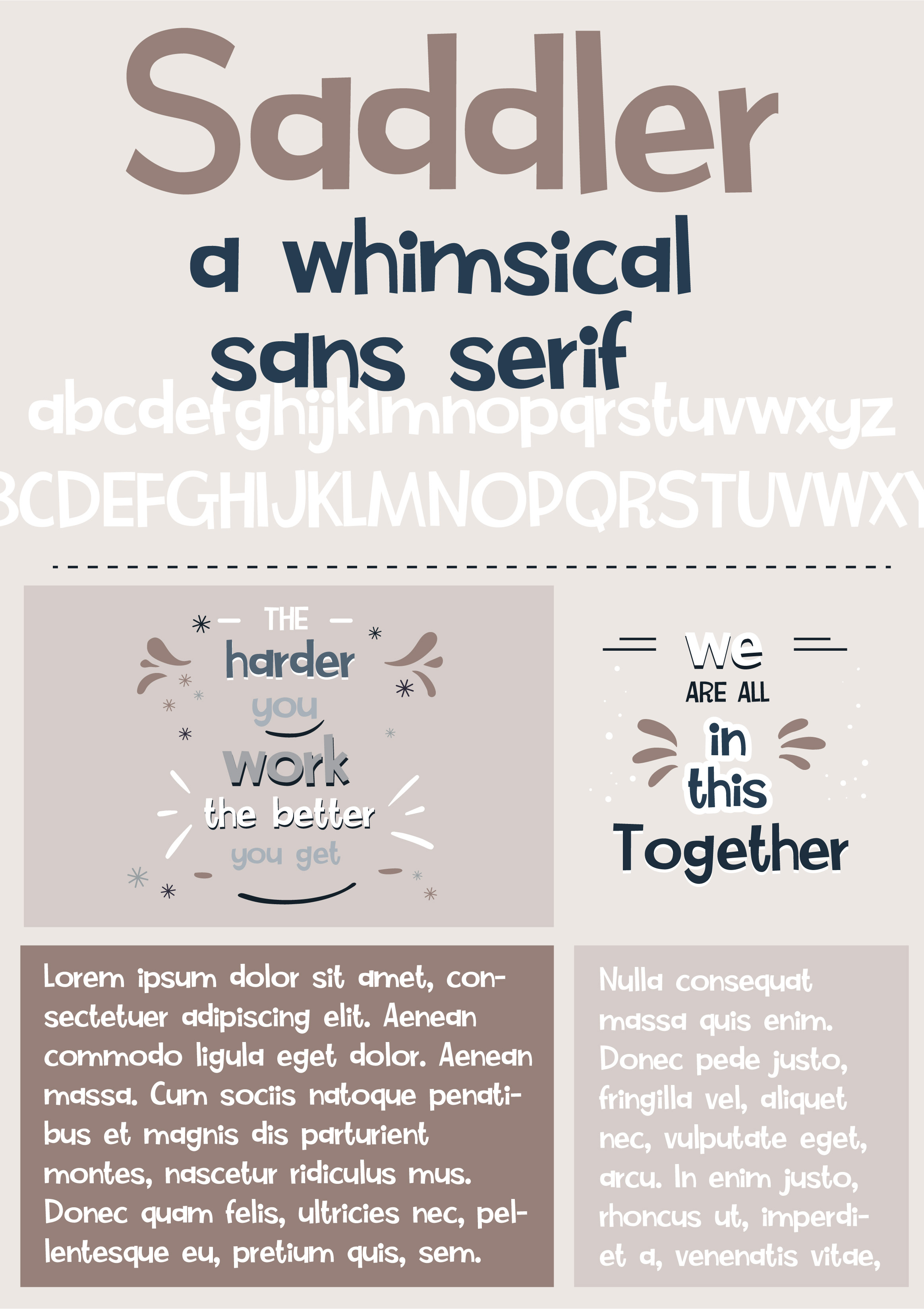 Hand-crafted font family perfect for teachers and crafters
