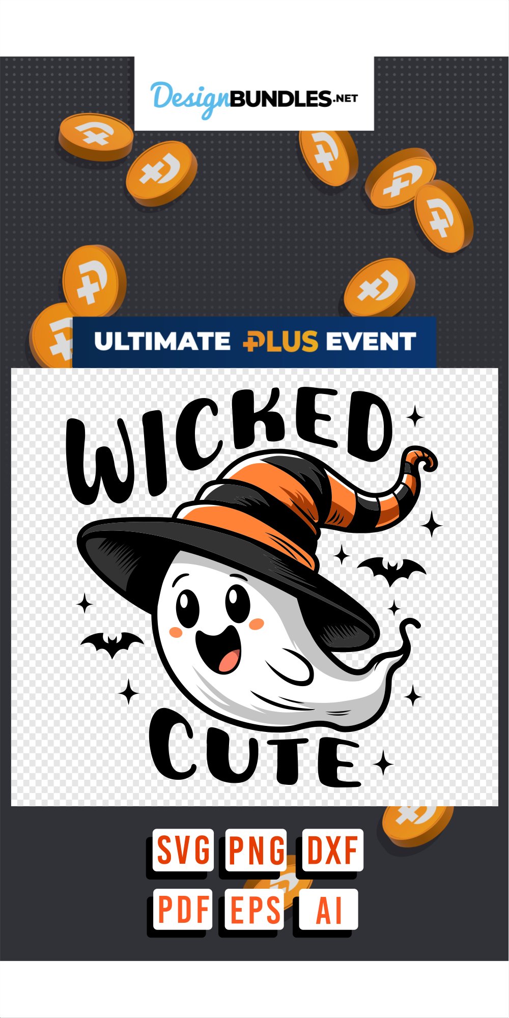 Wicket Cute SVG, Cute Ghost Halloween SVG, Baby Ghost,