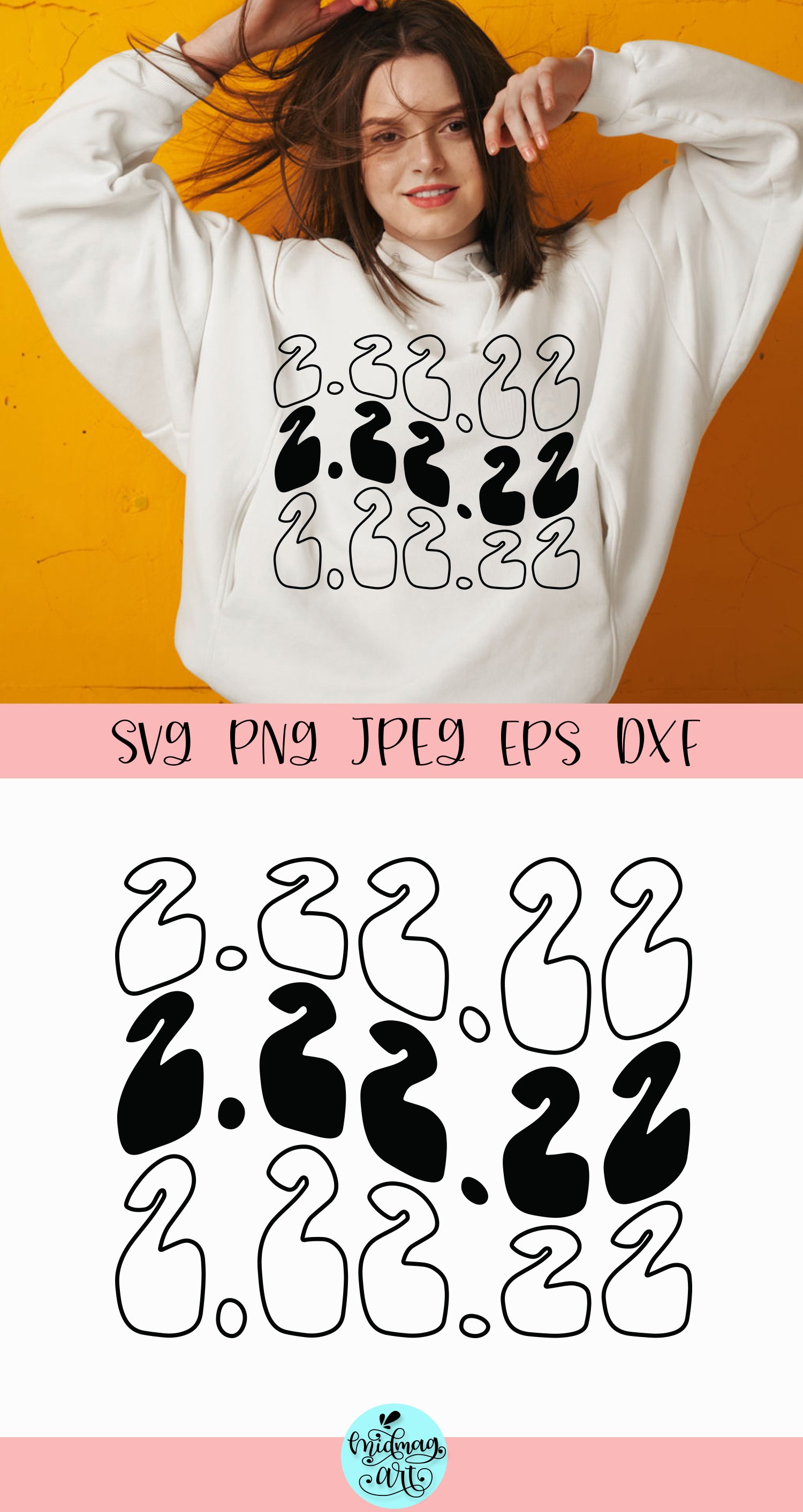 2-22-22 twosday svg, teacher svg