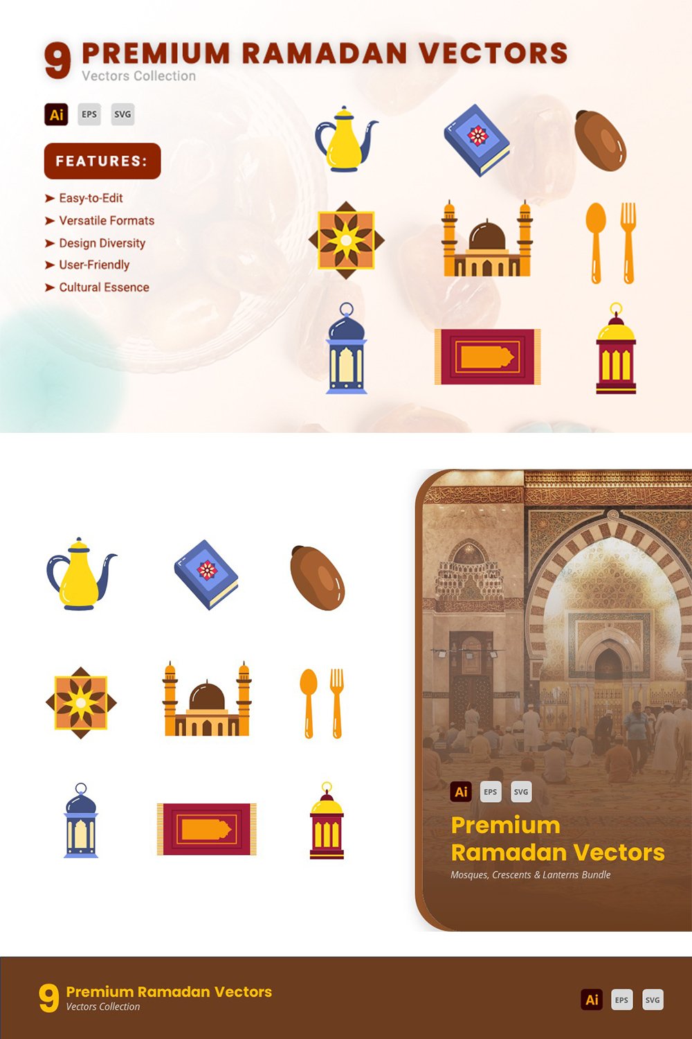 Premium Ramadan Vectors