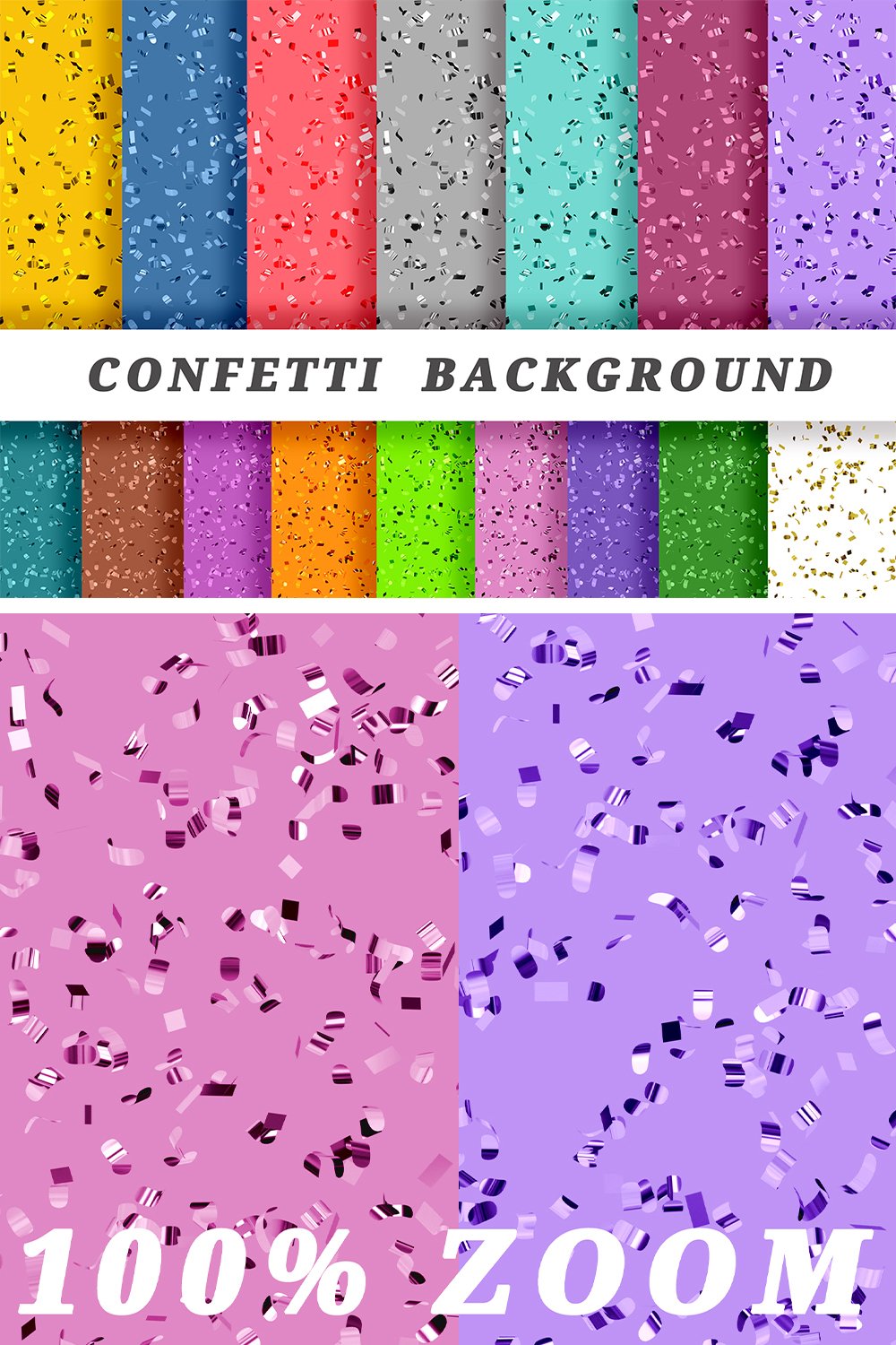 confetti glitter backgrounds, digital paper, textures
