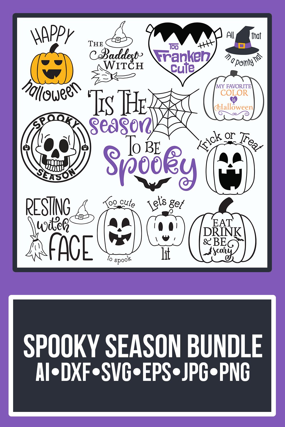 Spooky Season SVG bundle