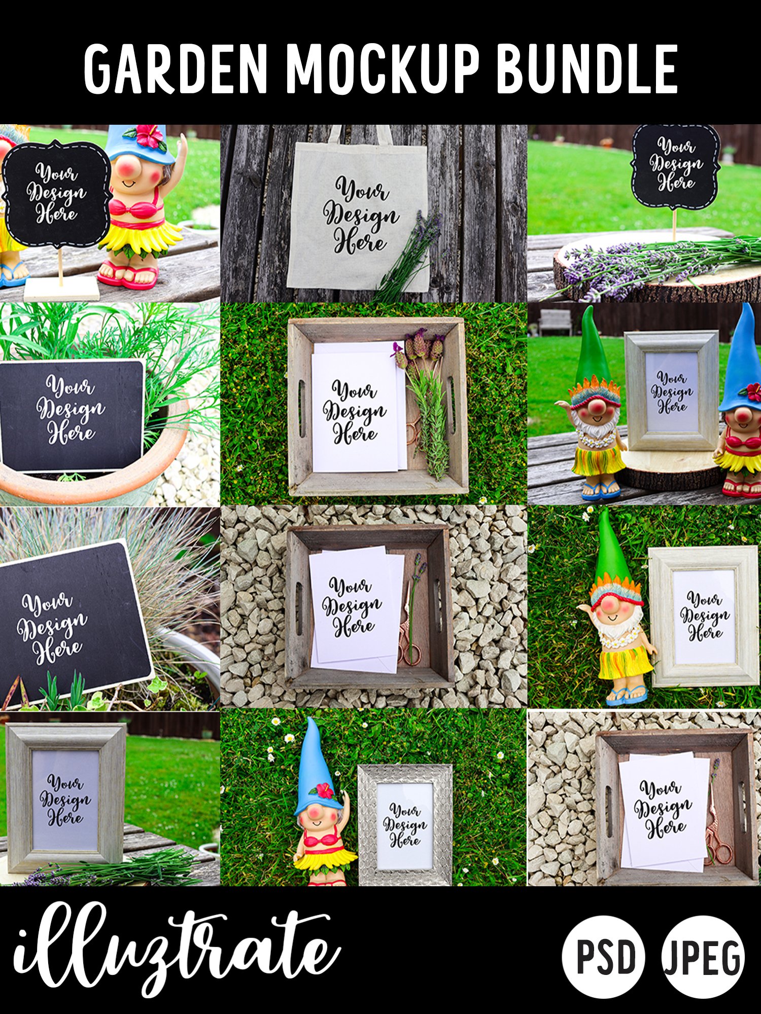 Garden Mockup Bundle