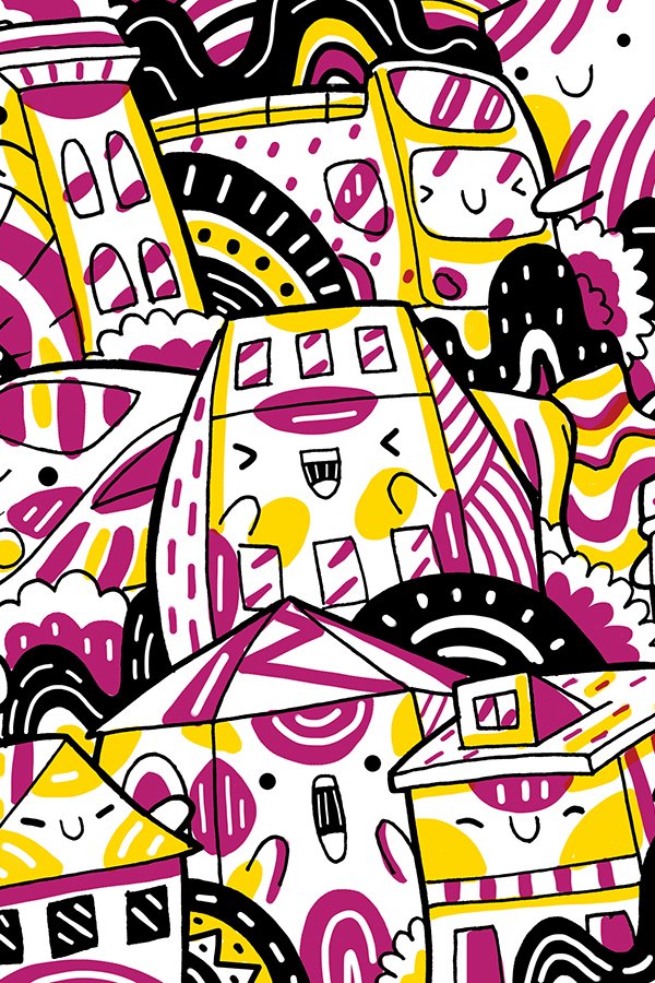 Milan Pattern Illustration
