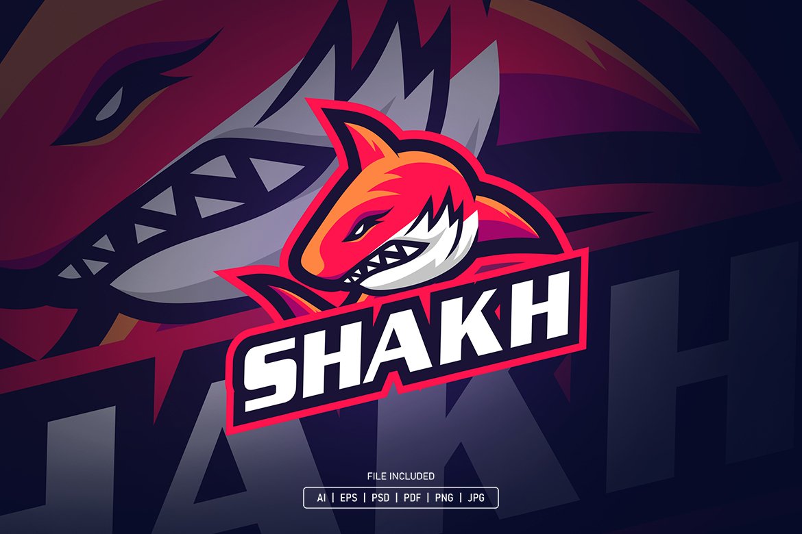 squad shakh mascot logo