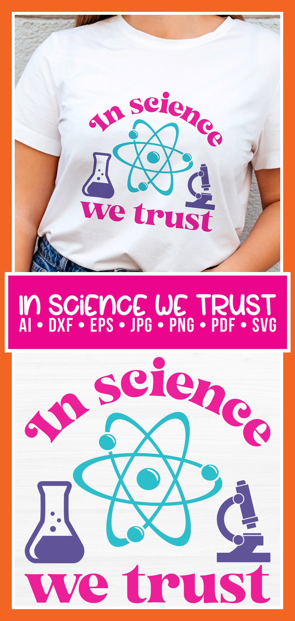 In science we trust SVG