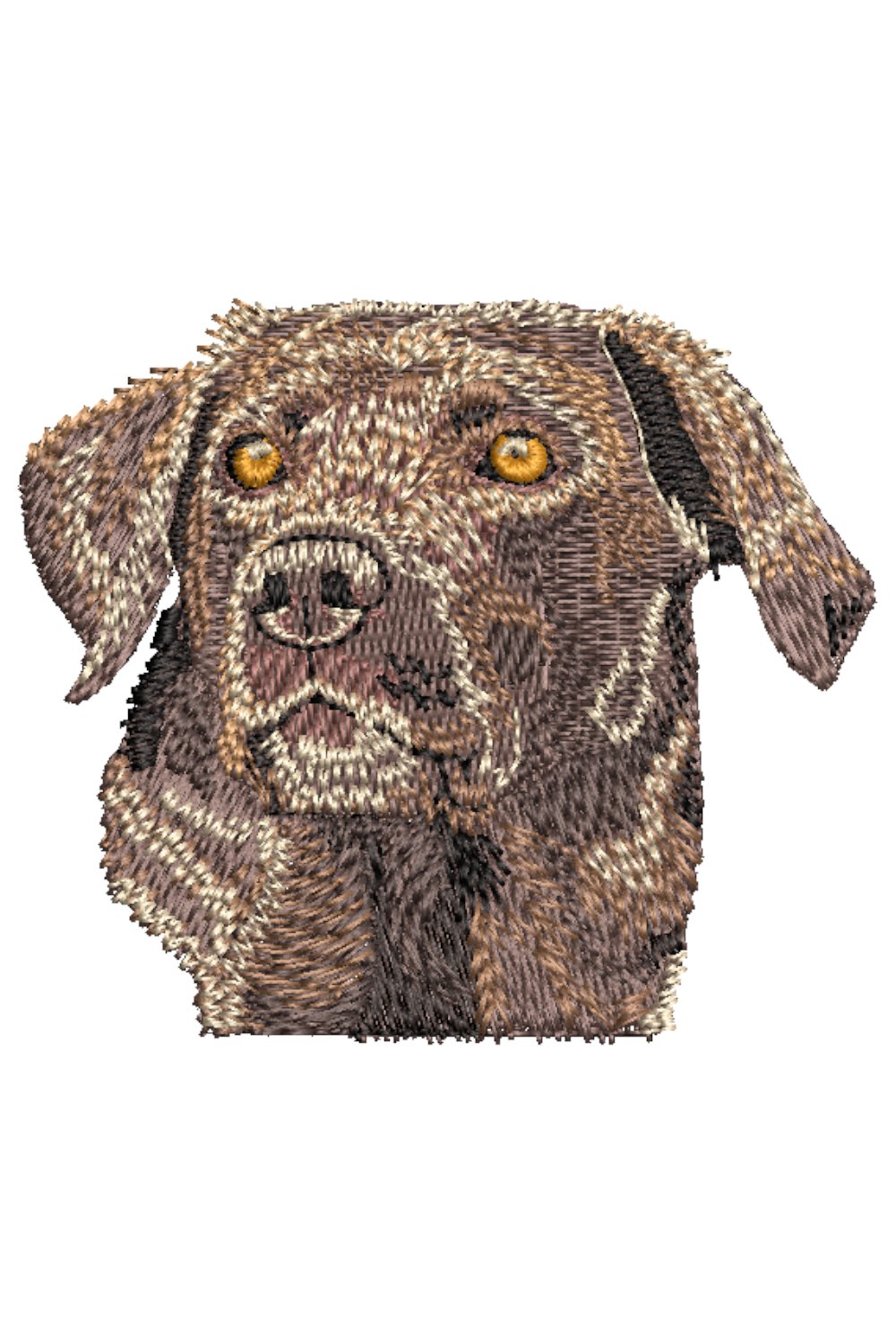 Labrador Retriever machine embroidery file