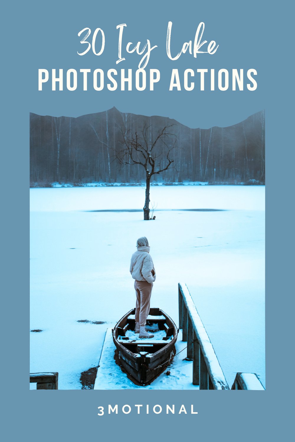 30 Icy Lake Photoshop Bundle