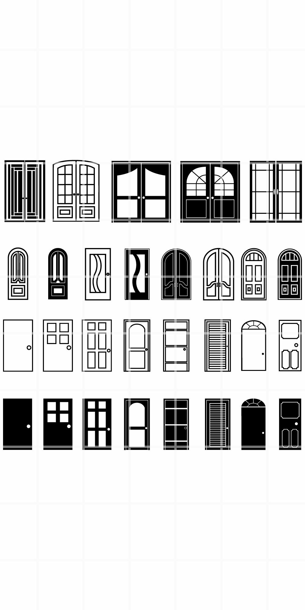 Door Svg. Door png. Room svg. Door clipart. Door cut file.
