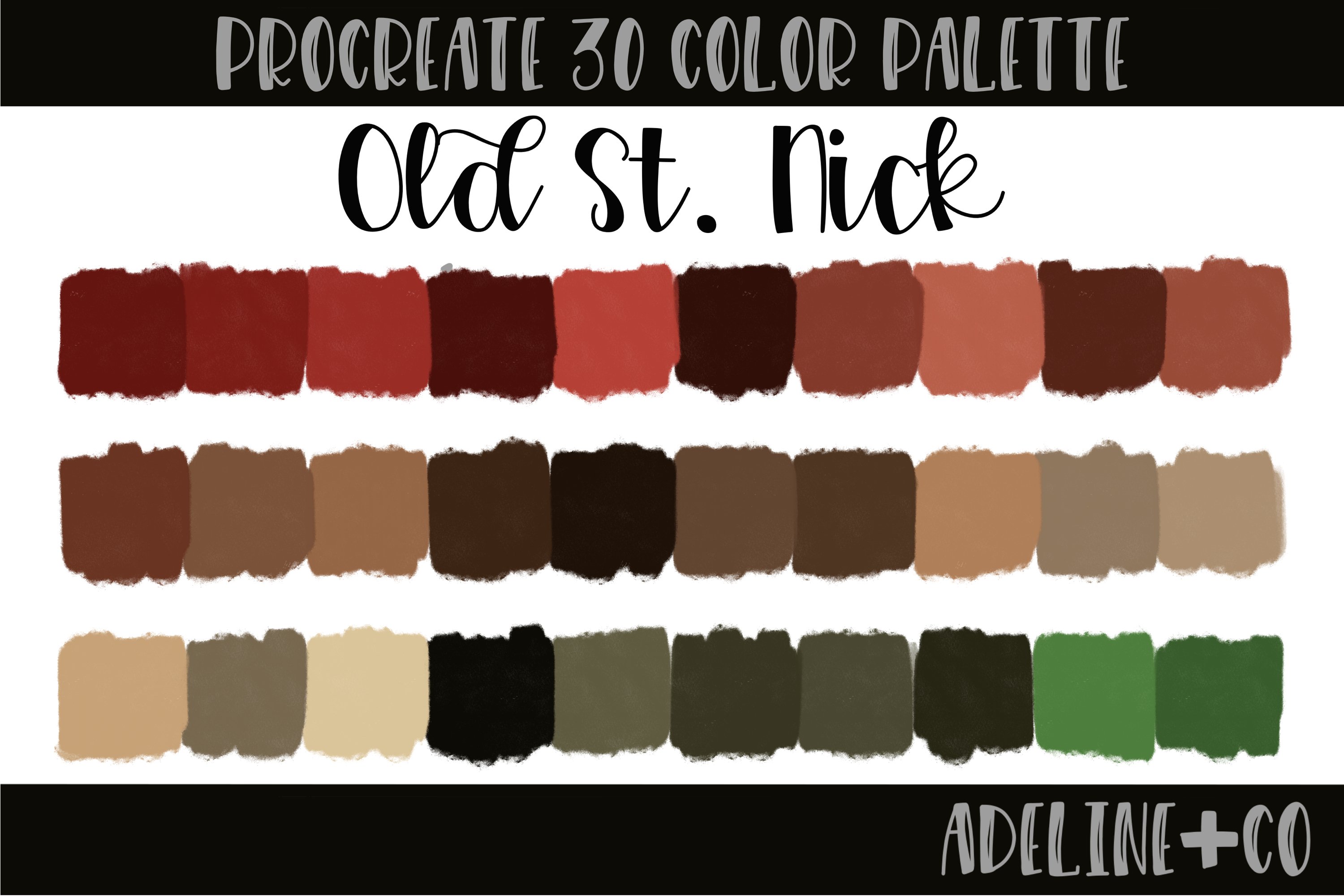 Old St. Nick procreate color palette (1081760)