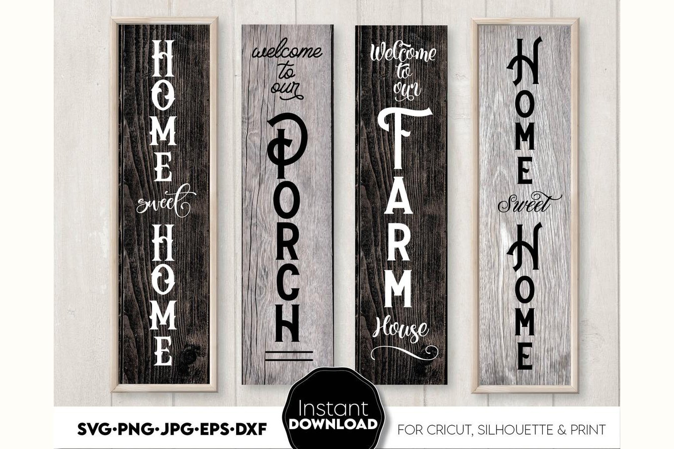Porch Sign SVG Front Door Decor SVG Welcome Sign (1187052)
