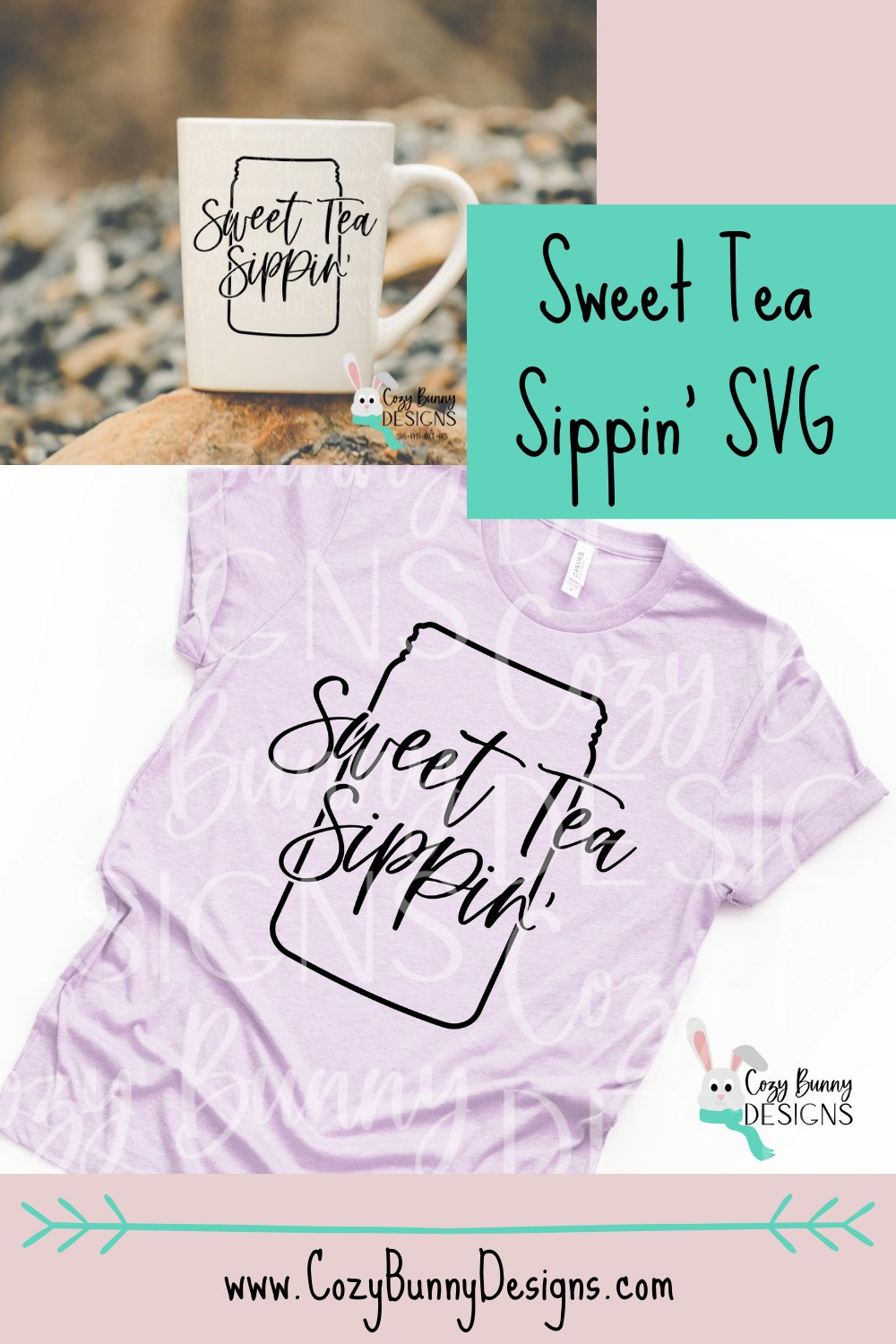 Sweet Tea Sippin' SVG