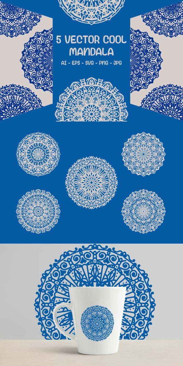 5 Vector Cool Manda