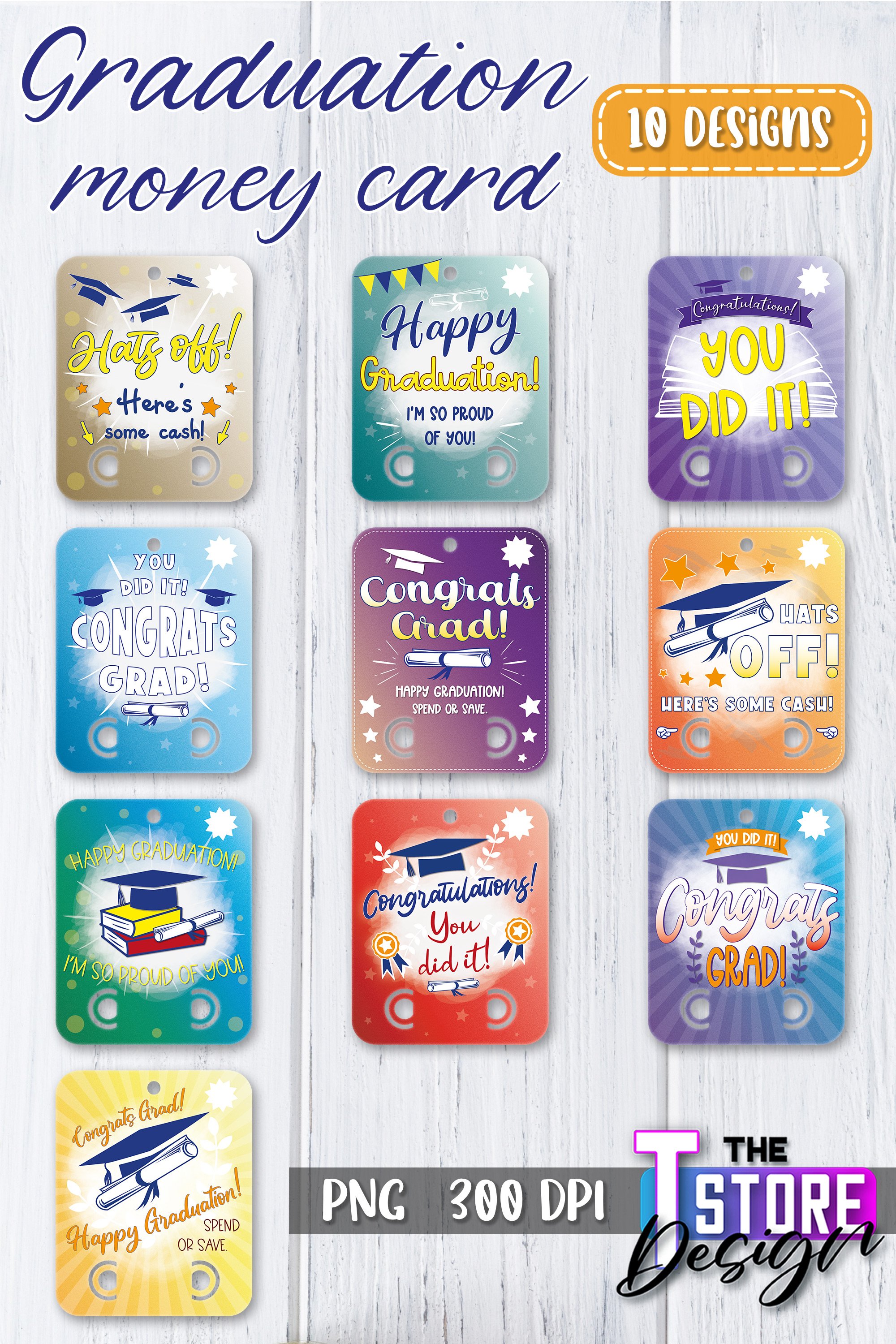 Graduation Money Card PNG Design | Grad Money Holder 2023