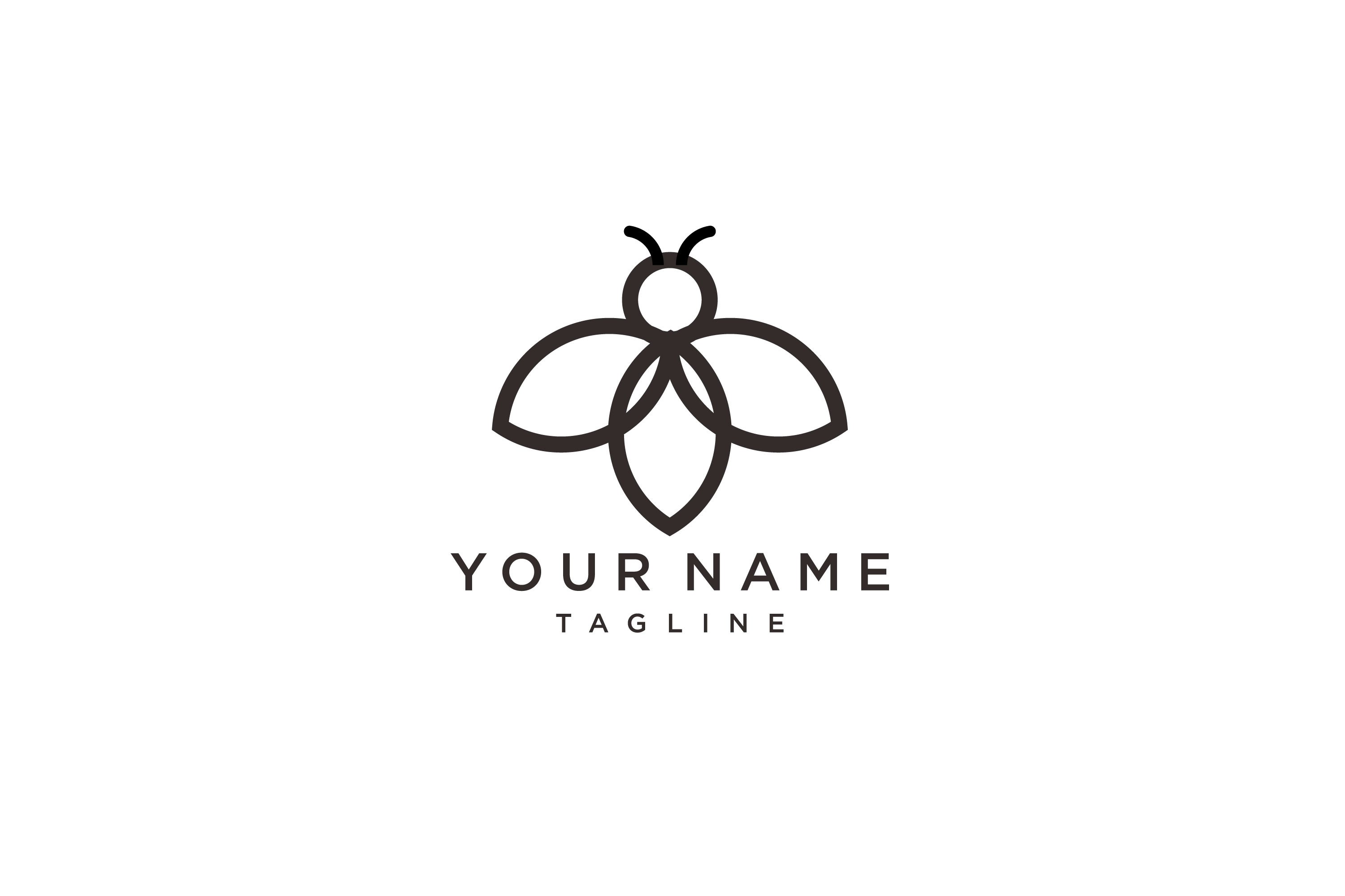 firefly logo vector icon template and Bee Logo (994171)