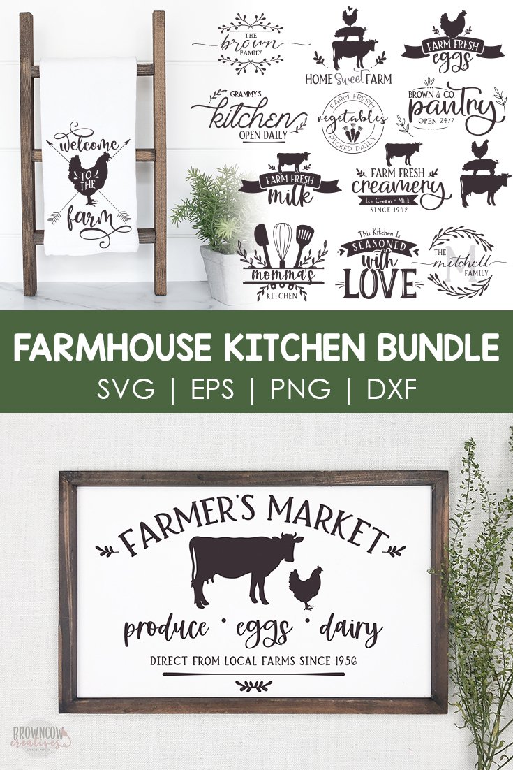 Farmhouse Kitchen SVG Bundle, Farmhouse Kitchen (1179100)