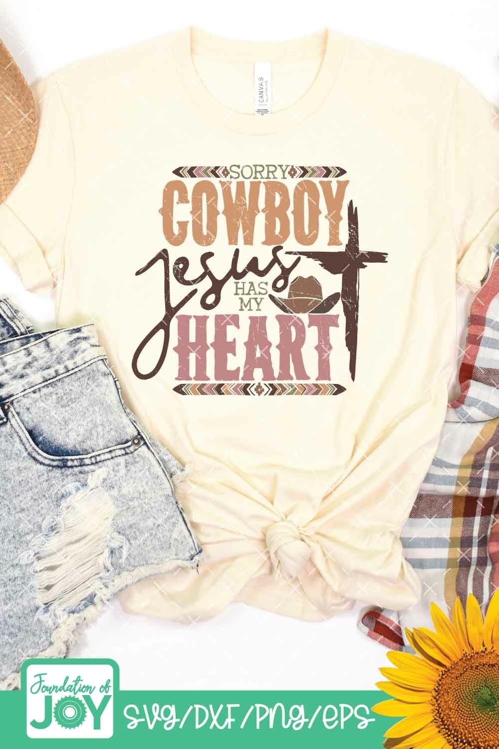 Bible Verse, Christian Western svg, Jesus has my heart