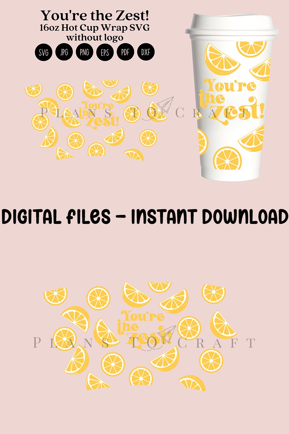 youre the zest 16oz hot cup tumbler full wrap