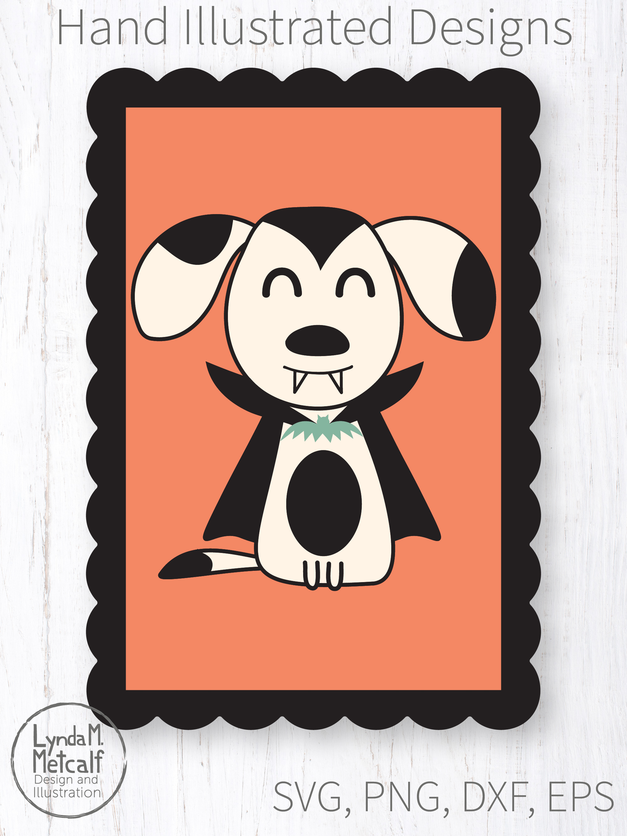 Vampire Dog Svg, Halloween Dog, Kids Spooky Svg