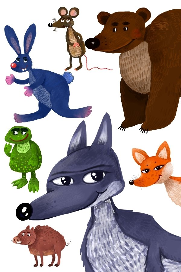 Forest animals/Autumn