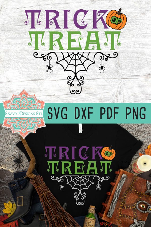 Trick Or Treat Halloween Cut File