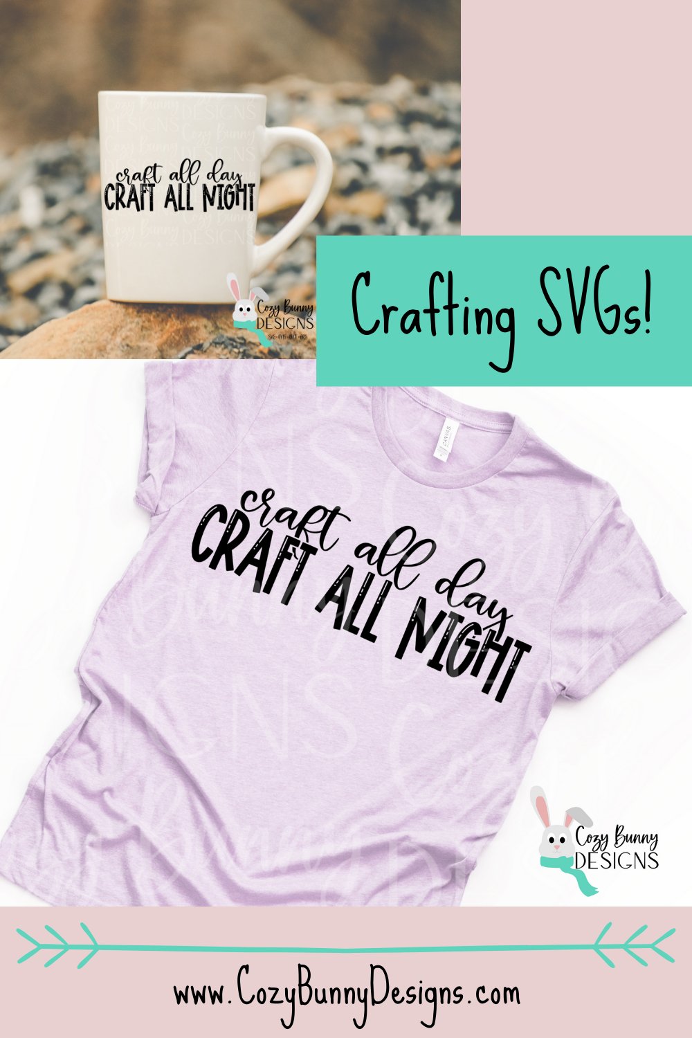 Craft All Day Craft All Night SVG