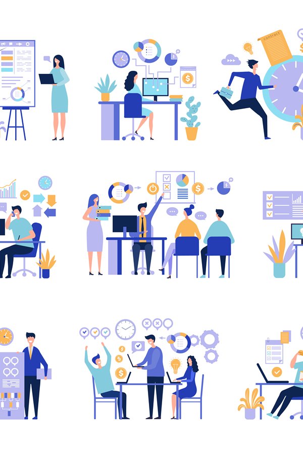 Effective management. Organizing work processes with tasks o